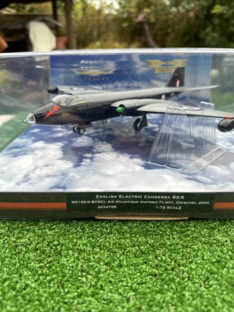 CORGI EE CANBERRA B.MK.2/6 -WK163(G-BVWC) Air Atlantique Coventry 2004 ...