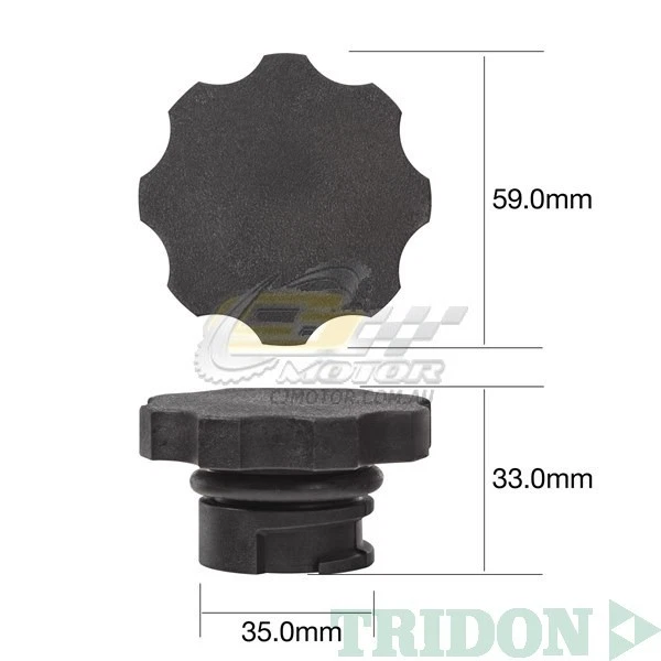TRIDON OIL CAP FOR Holden Monaro-V8 VZ-CV8 09/04-07/06 V8 5.7L LS1 Gen ...