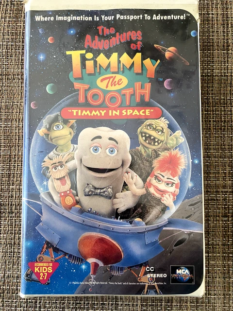 THE ADVENTURES OF Timmy The Tooth Timmy In Space Vhs £6.01 - PicClick UK