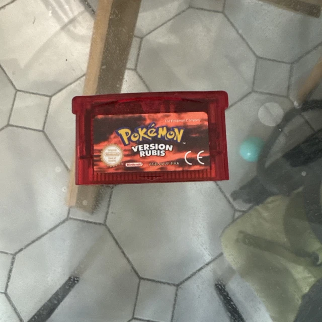 POKEMON VERSION RUBIS pour Game Boy Advance. Français EUR 15,00 ...