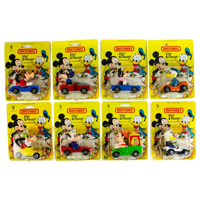 1979 LESNEY MATCHBOX Walt Disney Series 8 Piece Mickey Mouse Diecast ...