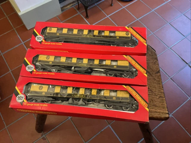 HORNBY 00 GAUGE LUCILLE Coaches X 3 Unopened In Original Box’s Rovex ...