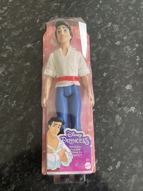 DISNEY PRINCESS PRINCE Eric Doll The Little Mermaid Movie Toy 12 ...