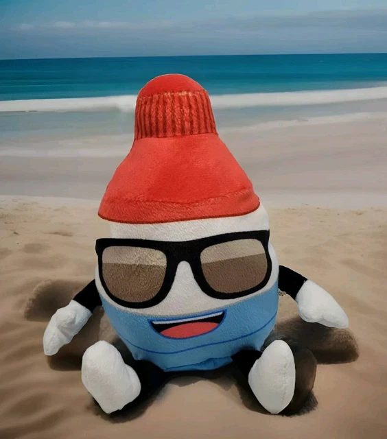 NOVELTY ICE POP Energy Drink Cuddly 11"Plush Soft Toy Teddy Wl Bananas ...