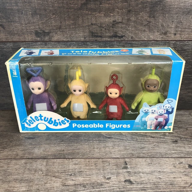TELETUBBIES POSEABLE FIGURES Box Ragdoll 1996 Vintage Collectable Toys ...