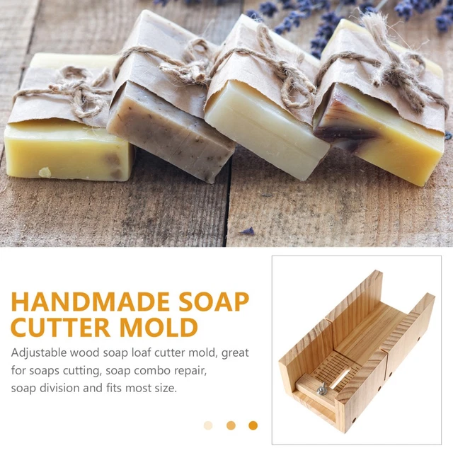 WOOD SOAP LOAF Cutter Mold Premium Adjustable Cutter Mold Box Soap ...