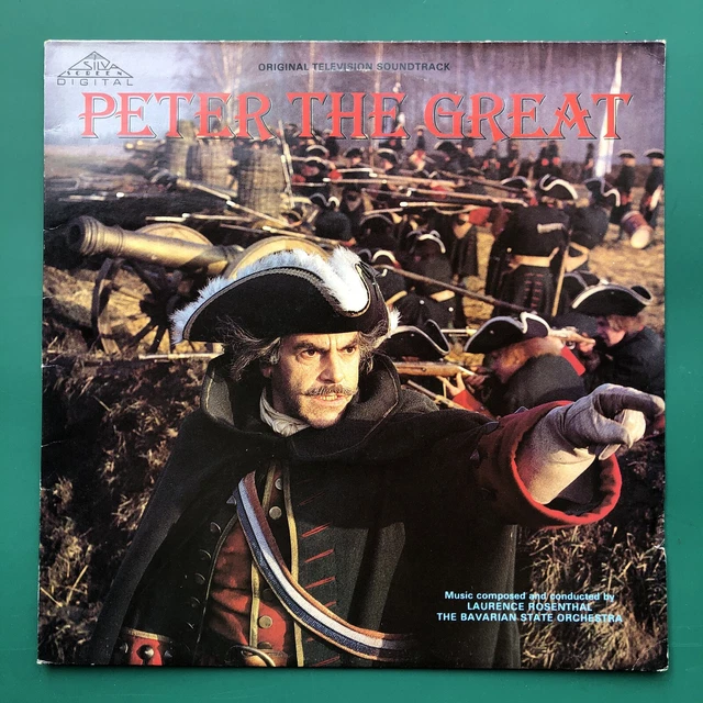 BANDE ORIGINALE PETER THE GREAT TV LP Laurence Rosenthal Maximilian ...