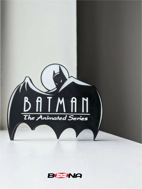 DECORATIVE SELF STANDING BATMAN THE ANIMATED SERIES logo display EUR 23 ...