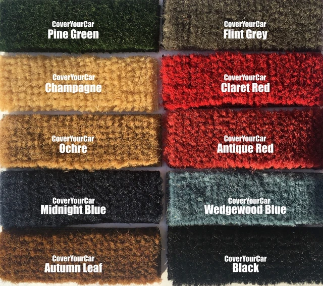 AUSTIN HEALEY FROGEYE Sprite Mk 1 Quality Replacement Carpet Set, Made ...