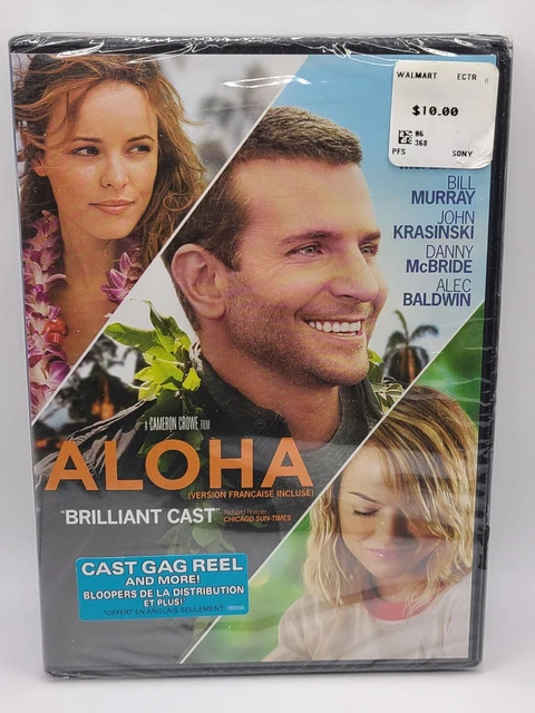 ALOHA (DVD) BRADLEY Cooper, Rachel McAdams - BRAND NEW & SEALED $7.99 ...