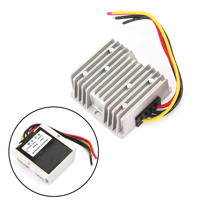 IMPERMÉABLE RÉGULATEUR CONVERTISSEUR Tension 8/40V-13.8V Alimentation Module 10A EUR 34,79 ...