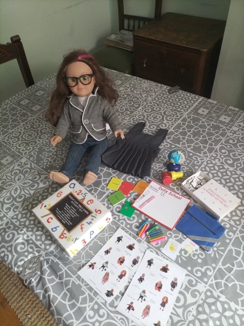 OUR GENERATION DOLL With Clothes And Accessories And Doll School School ...