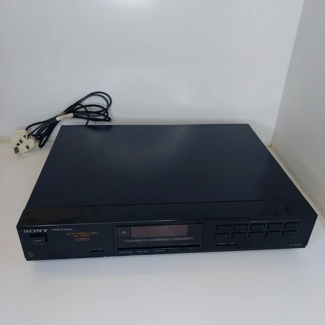 VINTAGE SONY AM/FM Stereo Tuner Radio ST-S500ES Hi Fi Separate £29.99 ...
