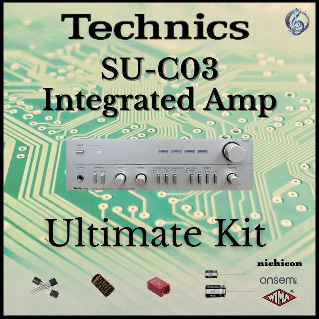 TECHNICS SU-C03 INTEGRATED Ultimate Upgrade Kit Genuine Parts ...