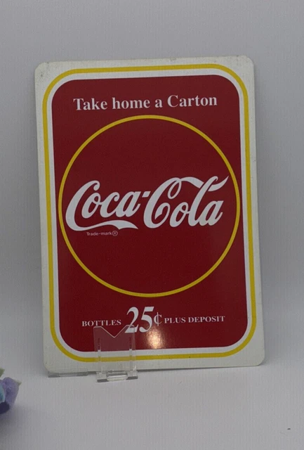 COKE SIGN COCA Cola cardboard Sign 12X8.5 In $4.80 - PicClick