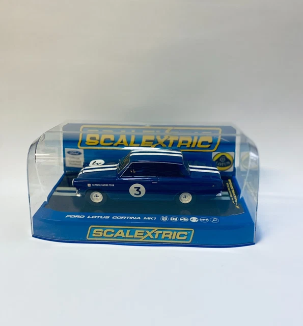 SCALEXTRIC C3210-FORD LOTUS Cortina MK1 #3 1964 Neptune Racing team-1: ...