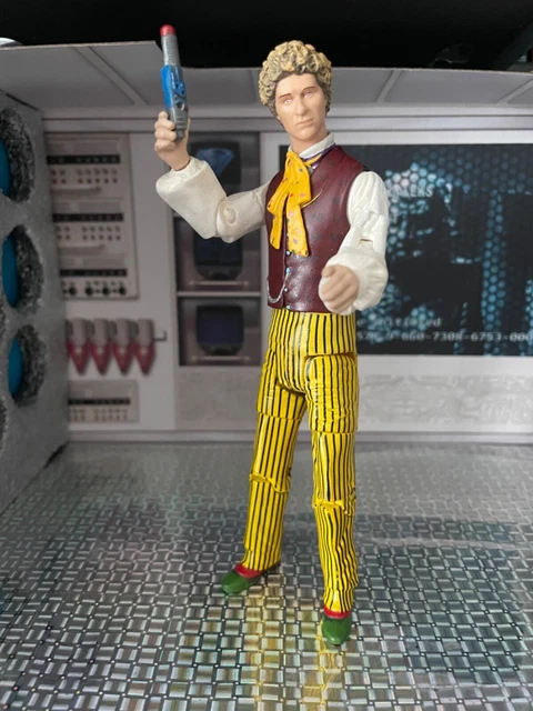 THE SIXTH DOCTOR figure 1/12 scale 5" Dr who Colin baker BBC options ...