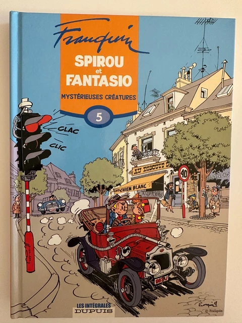 SPIROU ET FANTASIO intégrale 5 première édition FRANQUIN TBE EUR 12,00 - PicClick FR