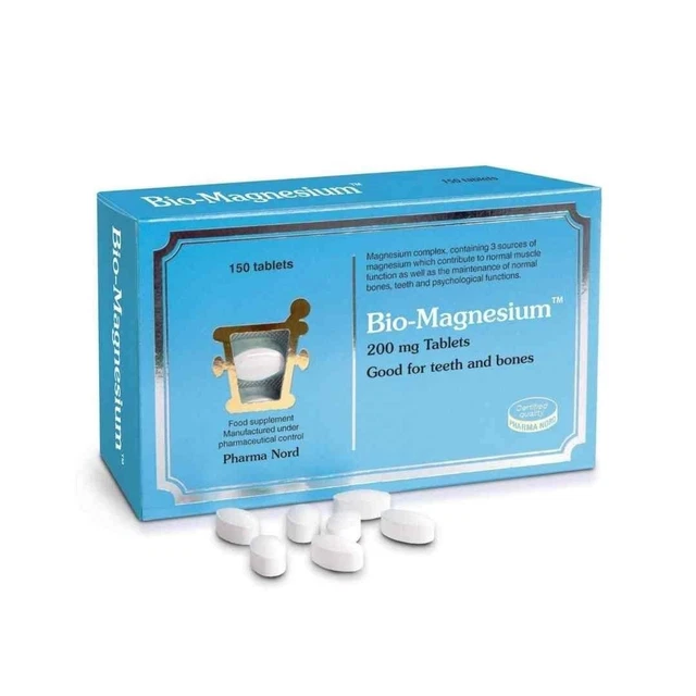 BIO-MAGNESIUM 200MG 60 tablets Pharma Nord £29.99 - PicClick UK