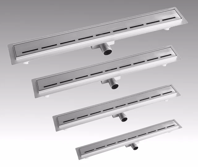 SHOWER GUTTER FLOOR drain tileable siphon drain gutter drain gutter ...