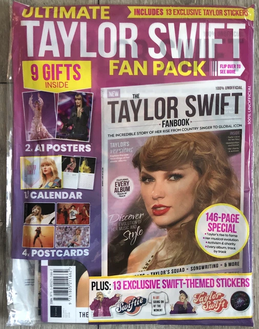TAYLOR SWIFT FAN PACK Magazine 2024 Calendar 9 Gifts, 4 ARTCARD & 2 ...
