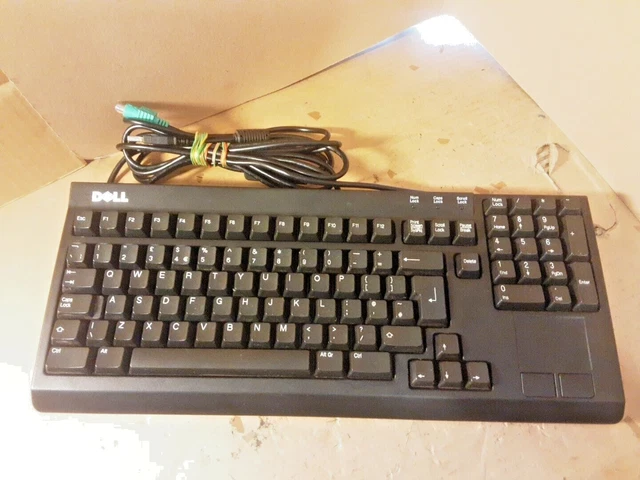 DELL SK-3211 SERVER Rack Keyboard With Trackpad Mouse, USB/PS2 ...
