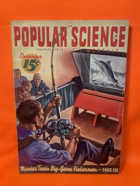 VINTAGE PULP MAGAZINE Popular Science Dec 1938 Edgar Franklin Wittmack ...