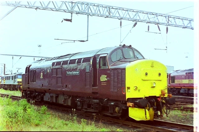 35MM RAILWAY COLOUR Negative Class 37 401 at Crewe £1.95 - PicClick UK
