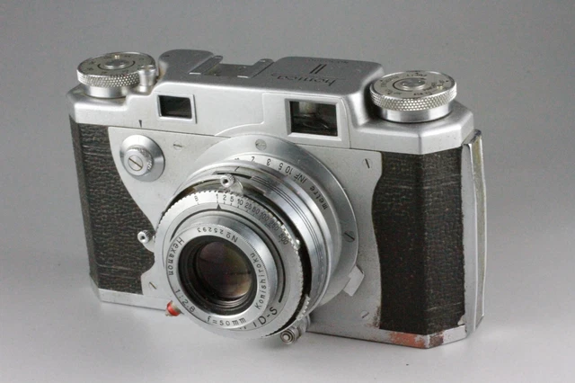 KONICA II VINTAGE Rangefinder Telemetro Film Fotocamera Hexanon 50mm F2 ...