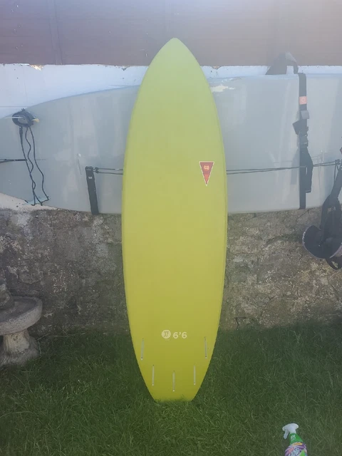 JOHN JOHN FLORENCE Pyzel Hybid Surfboard with fins £240.00 - PicClick UK