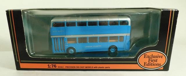 VINTAGE GILBOW EFE Die Cast Daimler Fleetline Bus 18203 In Box 1/76th ...