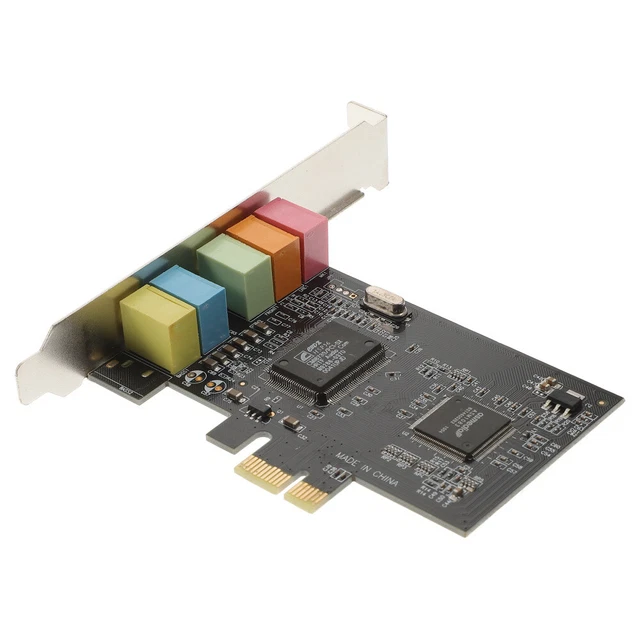 SCHEDA AUDIO PCI audio basso profilo staffa software compatibile ...