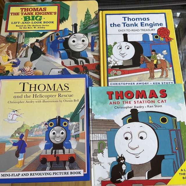 THOMAS THE TANK Engine Rare 4 Book Collection Christopher Awdry £6.00 ...