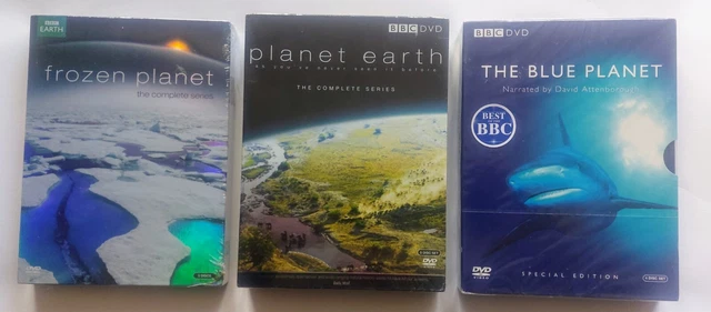 PLANET EARTH FROZEN Planet The Blue Planet DVD Box Sets New Sealed £16.32 - PicClick UK