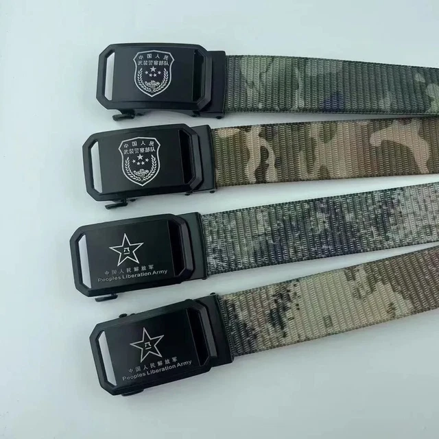 NEW ISSUE TYPE 21 Chinese Military Surplus PLA Pant Belt Webbing Duty ...