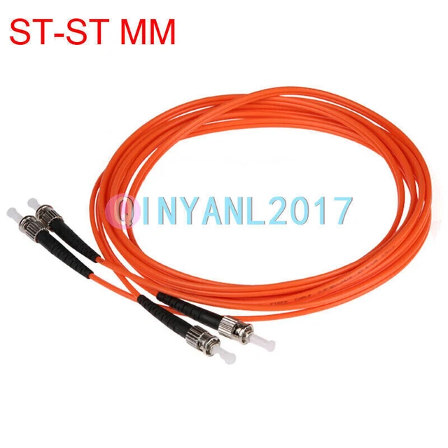 UPC- /UPC MM Multi-mode Duplex Fiber Optical Patch Cord Jumper Cable # ...