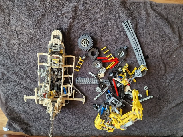 SET VINTAGE LEGO TECHNIC 8480 SPACE SHUTTLE e DIGGER EUR 1,14 - PicClick IT