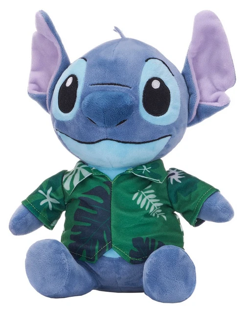 NEW OFFICIAL 12& Disney Lilo And Stitch Soft Stitch In Green Hawaiian ...