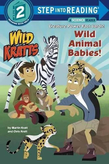 WILD ANIMAL BABIES! (Wild Kratts): Step into Reading by Chris Kratt (English) Pa £9.60 - PicClick UK