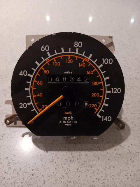 MERCEDES-BENZ W124 SPEEDOMETER £39.99 - PicClick UK