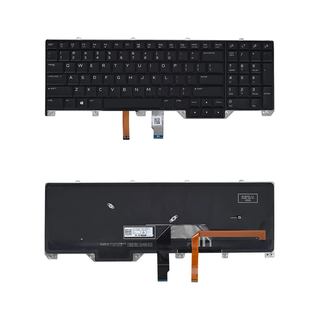 US LAPTOP KEYBOARD with Backlit for Dell Alienware 17 R4 17 R5 M17 R4 ...