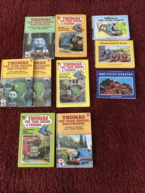 VINTAGE THOMAS THE Tank Engine Book Bundle 80s The Rev W Hardy £10.00 ...