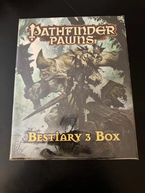 PATHFINDER PAWNS : Bestiary 3 Box par Paizo Staff (anglais) NIS SW AF2 ...