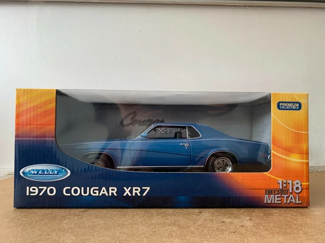 1970 WELLY COUGAR Xr7 1/18 In Box B6 £66.76 - PicClick UK