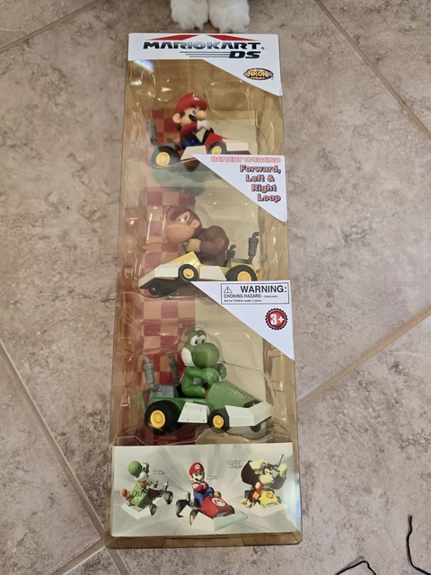 MARIO KART DS NKOK Racer 3 Piece Set - Yoshi, Mario, & Donkey Kong ...