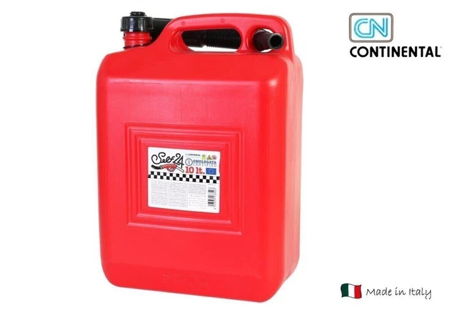 10L PETROL DIESEL Fuel Jerrycan flexi Spout Nozzle Container Storage ...