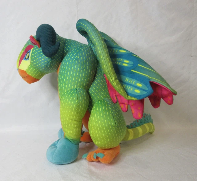 DISNEY PIXAR 13& (Tall) Coco Pepita Guardian Alebrije Multicolor Plush ...