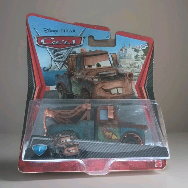 DISNEY PIXAR CARS Race Team Tow Mater ( New) Official Mattel Diecast £ ...