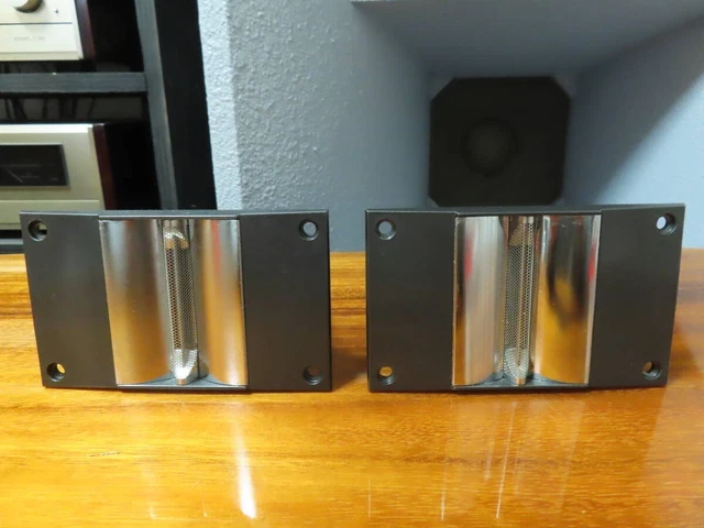 VICTOR ZERO-5FINE RIBBON Tweeters Pair Tested & Working JP £164.73 ...