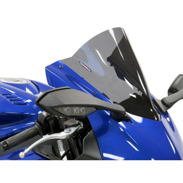 YAMAHA YZF-R7 21-2024 (extra high)Airflow Dark Tint DOUBLE BUBBLE ...